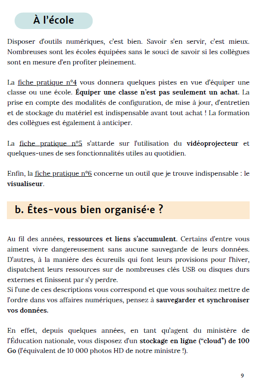 Le numérique pratique - Classe à deux